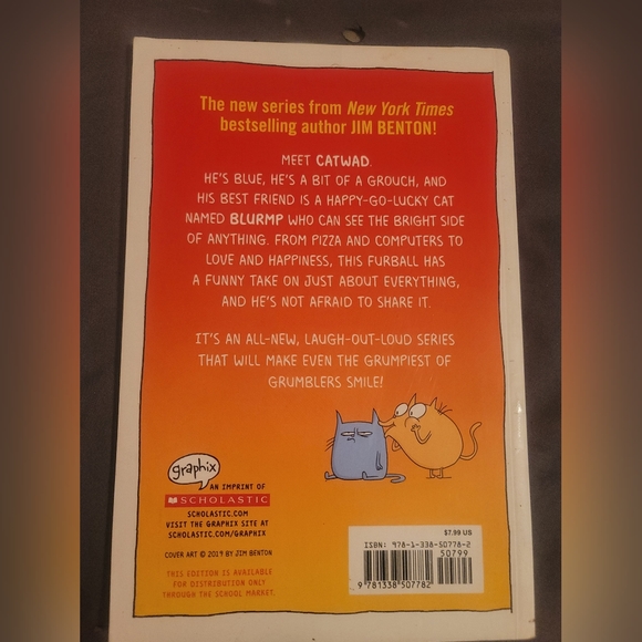 Scholastic | Other | Childrens Chapter Book Called Catwad Its Me | Poshmark
